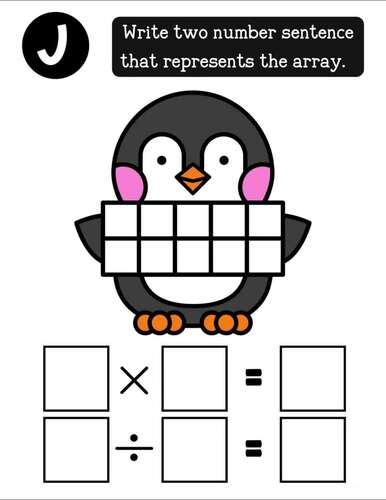 Multiplication and Division Arrays Task Cards by Serendipity Math Shop