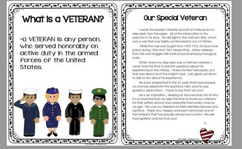 Veterans Day Reader's Theater Script and Activities | TPT
