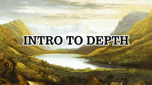 Foreground Middle Ground Background Art Lesson | Depth in Art Mini ...