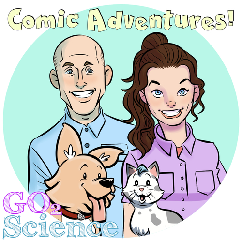 The Extraordinary Adventures of Curiosity Cat and Data Dog! (Comic Series)