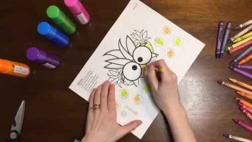 Summer Speech & Language Craft Pineapple Headband - May Speech Therapy ...