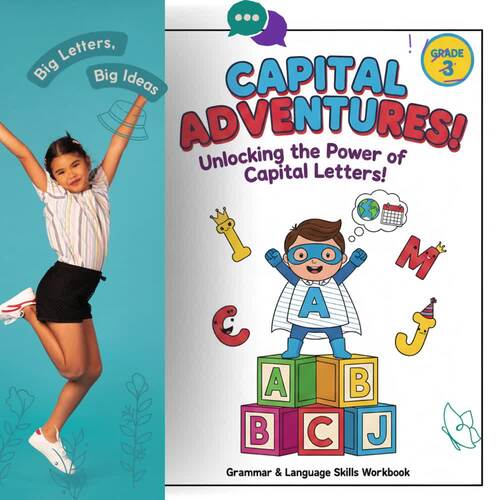 Grade 3 Capitalization Worksheets | Proper Nouns, Titles, & Calendar Rules