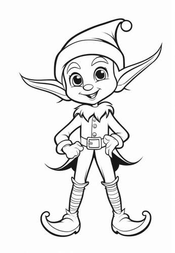 Elf on the Shelf Coloring Pages Vol 1 – 100 Pages of Holiday Fun and ...