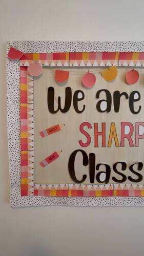 We are one SHARP Class! Bulletin Board by Sabrina Michelle | TPT