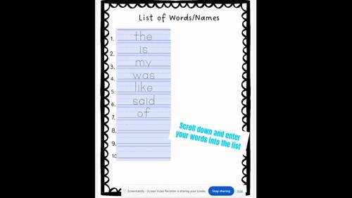 *SPRING* Editable Sight Word Practice FUN!! by Beach Teach SoCal