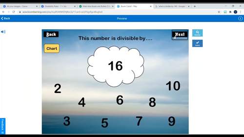 Divisibility Rules Boom Cards by Hands on Learning LLC | TpT