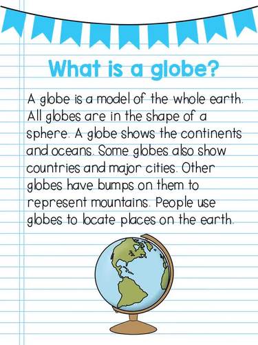 Maps and Globes Skills Digital Interactive Notebook PowerPoint Google ...
