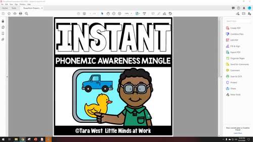 INSTANT Digital Phonemic Awareness Mingle | DISTANCE LEARNING | | TPT