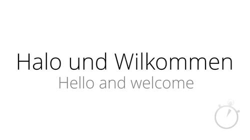 3 Minute German - Course 2: Language lessons for beginners by LangAdvance