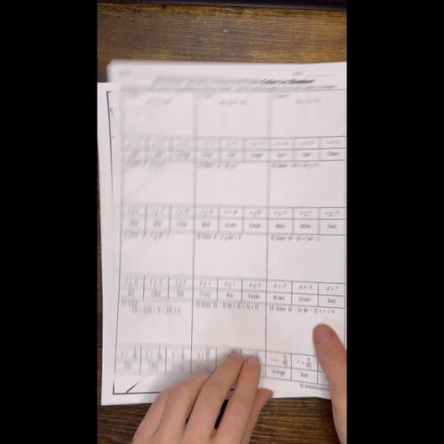 Algebra 1 Halloween Coloring Sheets | PreAlgebra Halloween Coloring Sheets