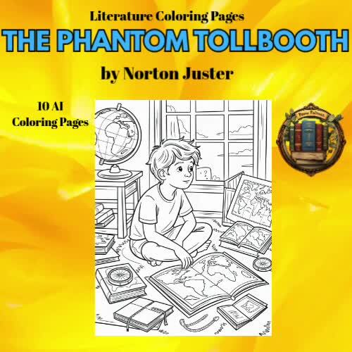 THE PHANTOM TOLLBOOTH by Norton Juster - ELA Literature Coloring Pages