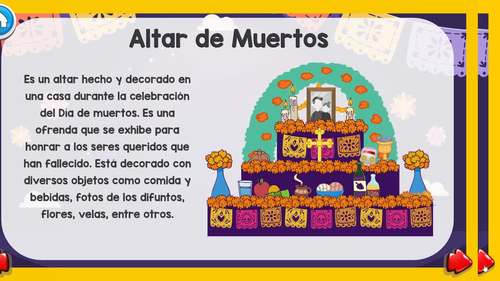 Altar de Muertos PowerPoint Interactivo | Día de Muertos | TPT