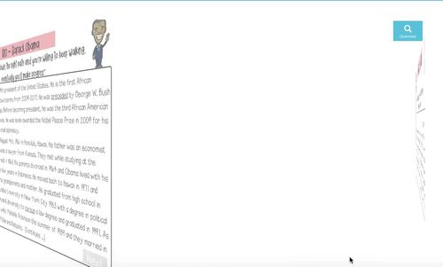 Barack Obama Passage Comprehension Boom™ Cards LATE Elementary | TPT