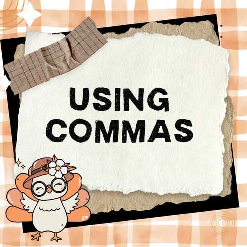 Thanksgiving/Autumn Reading Grades 3rd, 4th, 5th Writing Addresses Commas