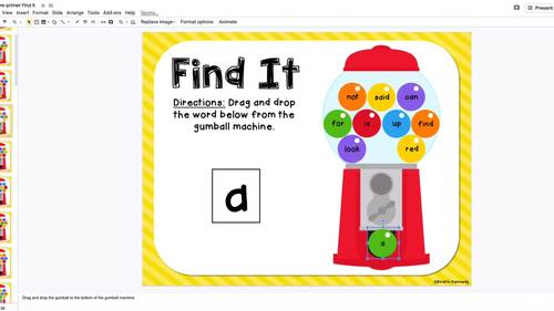 Digital Sight Word Practice: Pre-primer (Distance Learning) by Kristin ...