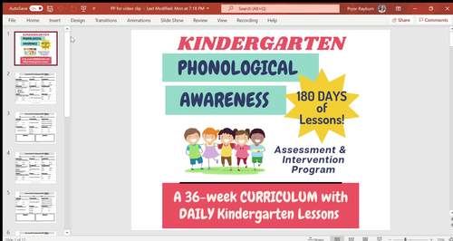 Phonological Awareness Activities Daily, NO PREP Lessons & Assessments ...