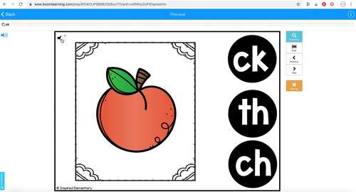 Ending Digraphs BOOM Cards™ - With Sound {ch, sh, th, ck} | TpT