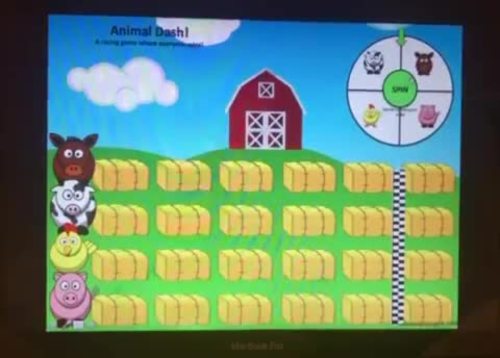 No Prep Interactive Game | Animal Dash | Digital Speech & Language Activity