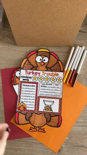 Turkey Trouble Activities | Turkey Trouble Writing Crafts | TPT