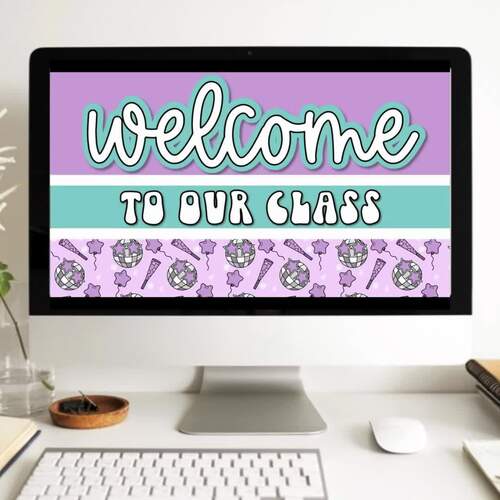 New Years Daily Slides Editable | Disco by Learning with Kiki | TPT