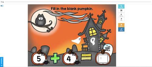 Math Halloween Boom Cards Addition To 20 Digital Task Cards by Nastaran