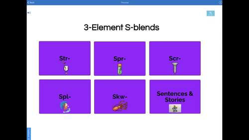 3-Element S-blends Sounds (BOOM CARDS) by Super Power Speech | TPT