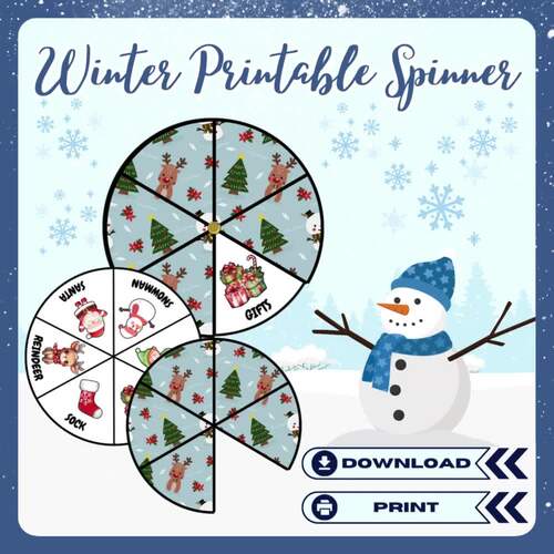 Winter Paper Craft | Weaving Winter Craft | Winter Activity | Spinner ...