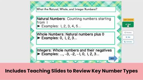 Classifying Rational & Irrational Numbers | Natural, Whole, Integers ...