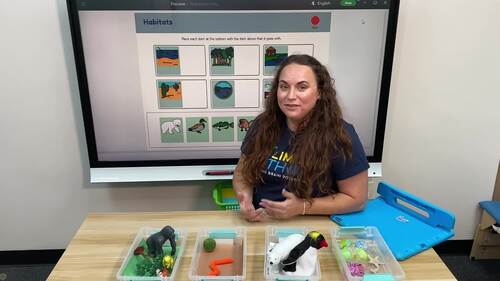 Animal Habitats- Video Lesson – Science – Special Needs - Interactive ...
