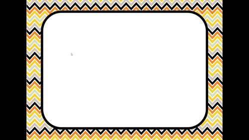 Boom Card Templates and Frames in Halloween Colors Set 2 by Sheila ...