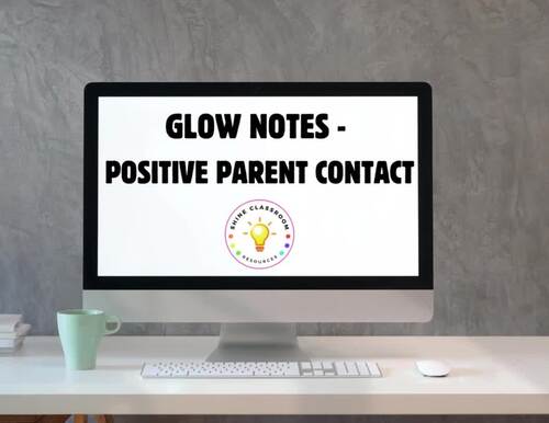 Positive Student Notes | Glow Notes for Positive Parent Communication