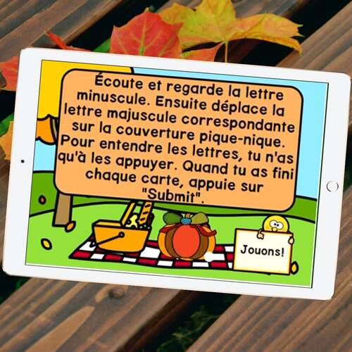 L'alphabet audio | Les lettres majuscules et minuscules | Un paquet de ...