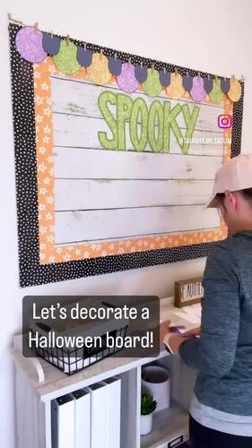 Halloween Bulletin Board | Spooky Season Theme by Taught By Tatum