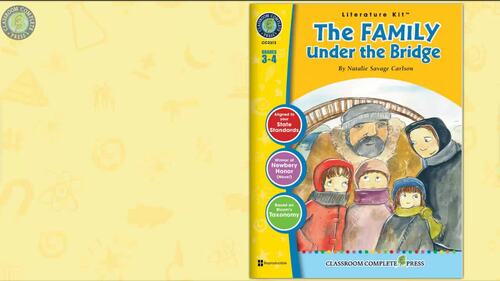 The Family Under the Bridge - Literature Kit Gr. 3-4 | TPT