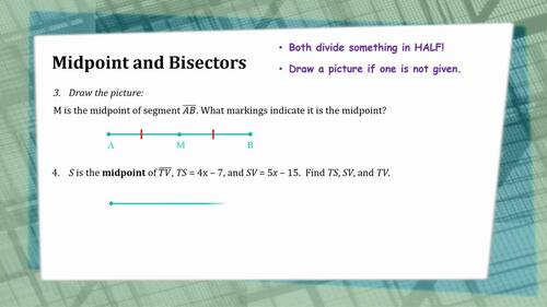 Segment Addition PowerPoint™ Presentation by Jellybean Math | TPT