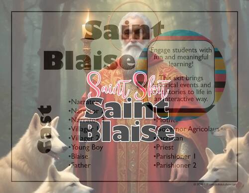 Saint Blaise Skit | Catholic Blessing of the Throat Readers Theater ...