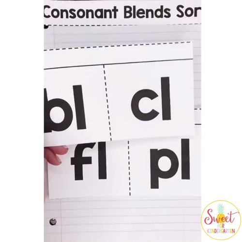 Phonics Interactive Notebook- Consonant Blends and Digraphs | TpT