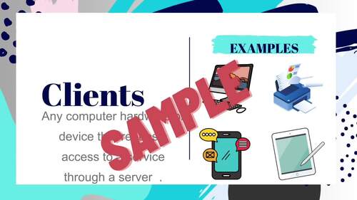 Clients and Servers Powerpoint Lesson: Student handout and activity ...
