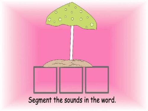 ee ea (vowel digraph) SmartBoard lesson slide: read, spell, segment ...