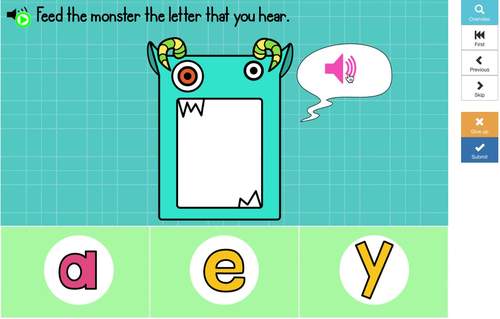Letter Recognition Game | BOOM CARDS by Teaching Literacy | TPT
