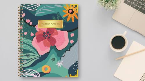 Professional Digital Teacher Planner 2023-2024, UNDATED Lesson Planner ...
