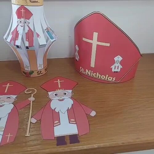 St. Nicholas Day Craft Activities Saint Nicholas Craft Bulletin Board ...