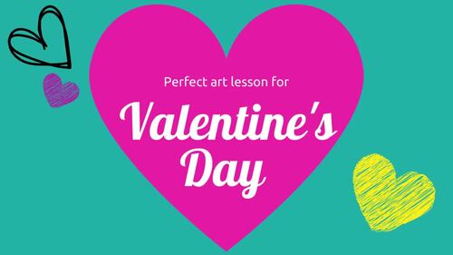 Jim Dine Heart Art Projects - Valentine's Day Heart Art Lesson | TPT