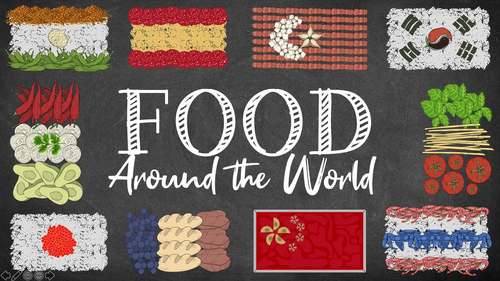 Food Around the World - Presentation by The Cross-Cultural Classroom
