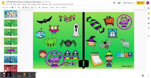 FIND IT! - Halloween- Google Slides™ by GroovyGarden | TPT