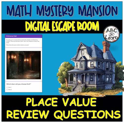 Place Value Digital Escape Room | Digital Activities | Google Form