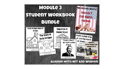 Wit and Wisdom 2nd Grade Module 3 Student Workbook Bundle | TPT