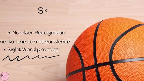 Counting to 10: Numbers to 10 Worksheets and Mini Book : Sports Themed