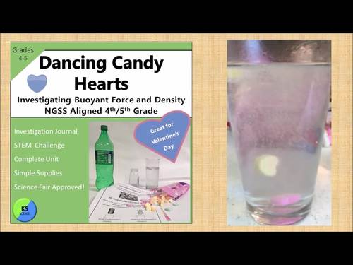 Valentine Candy Heart Science And STEM | A Density And Buoyancy Lab ...