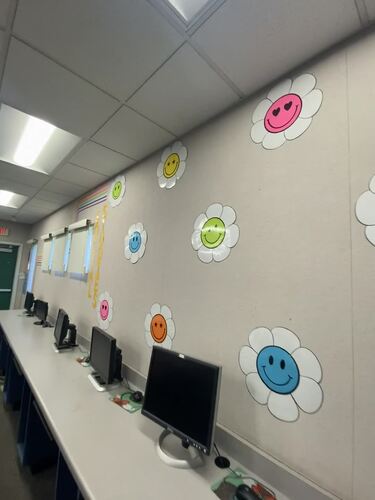 Happy Face Retro Daisy Wall Decor by MrsAcunaMatata | TPT